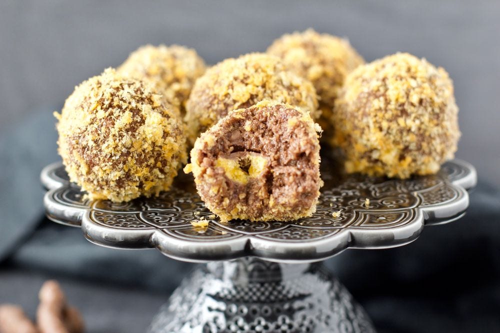 Chokladbollar med OLW choco cheez | CakeByMary | Allt om Mat