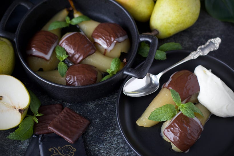 Päron med After Eight | CakeByMary | Allt om Mat
