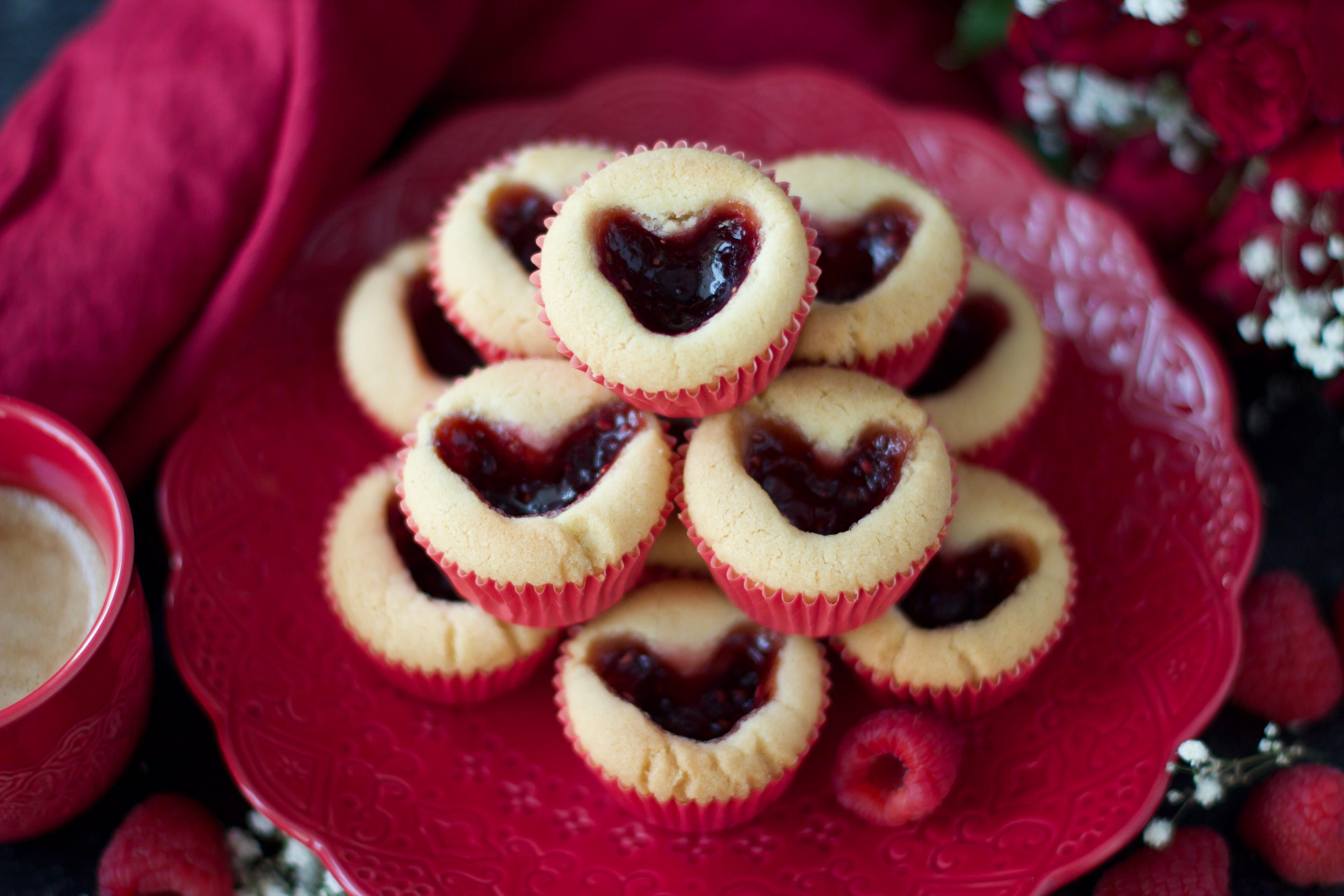 Hallongrottor till Alla hjärtans dag | CakeByMary | Allt om Mat