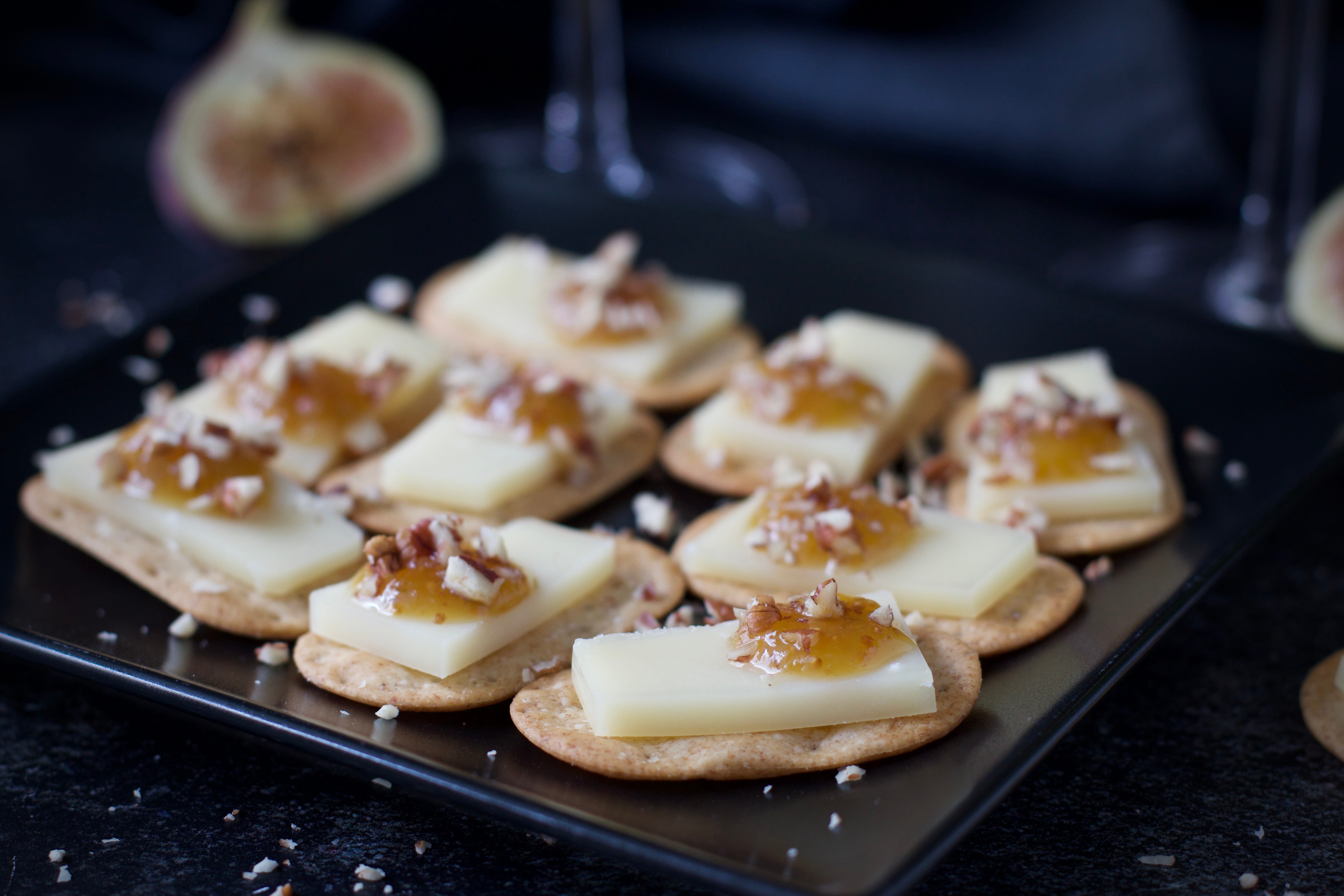 Kex med Gruyère & fikonmarmelad | CakeByMary | Allt om Mat