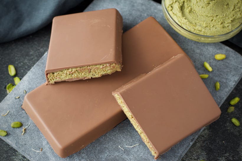 Viral Dubai choklad fylld med pista... | CakeByMary | Allt om Mat