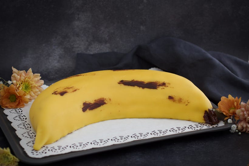 Klassisk banantårta – en nostalgisk... | CakeByMary | Allt om Mat