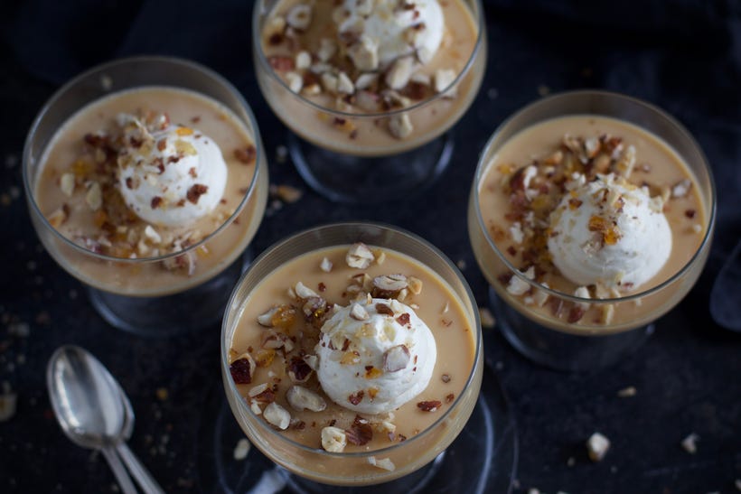 Dulce de leche pannacotta med kande... | CakeByMary | Allt om Mat