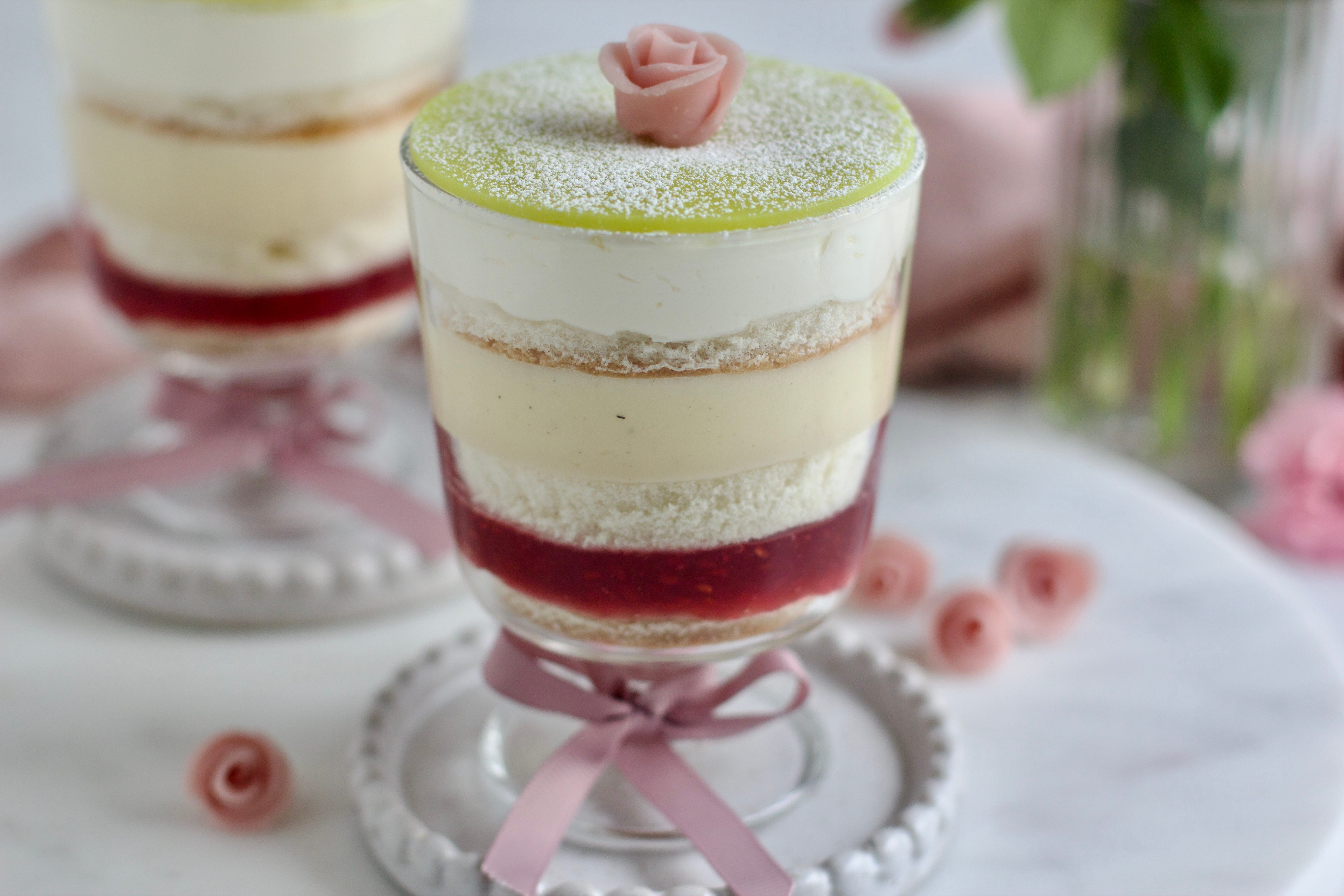 Prinsesstårta i glas – en klassisk ... | CakeByMary | Allt om Mat