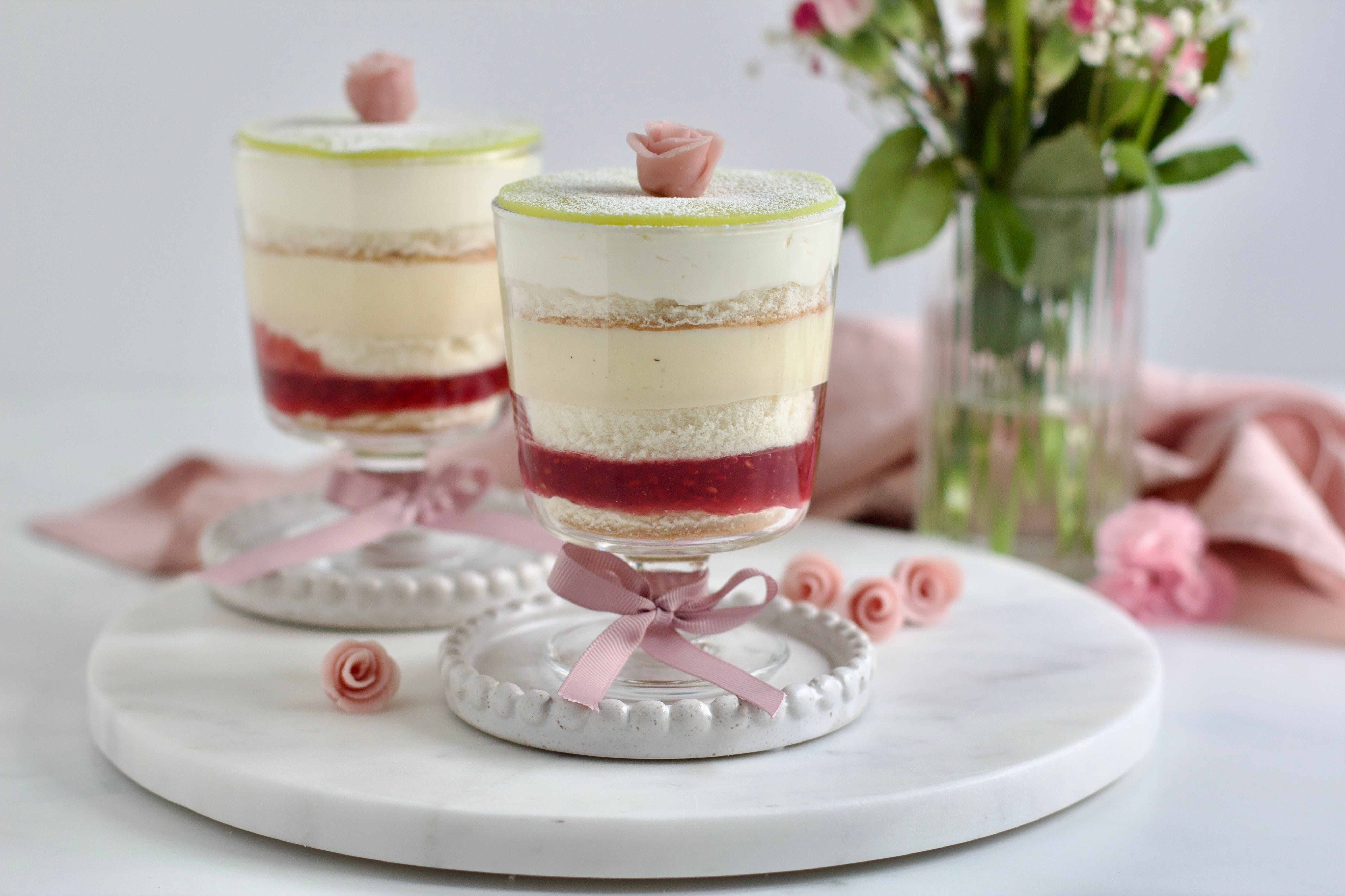 Prinsesstårta i glas – en klassisk ... | CakeByMary | Allt om Mat