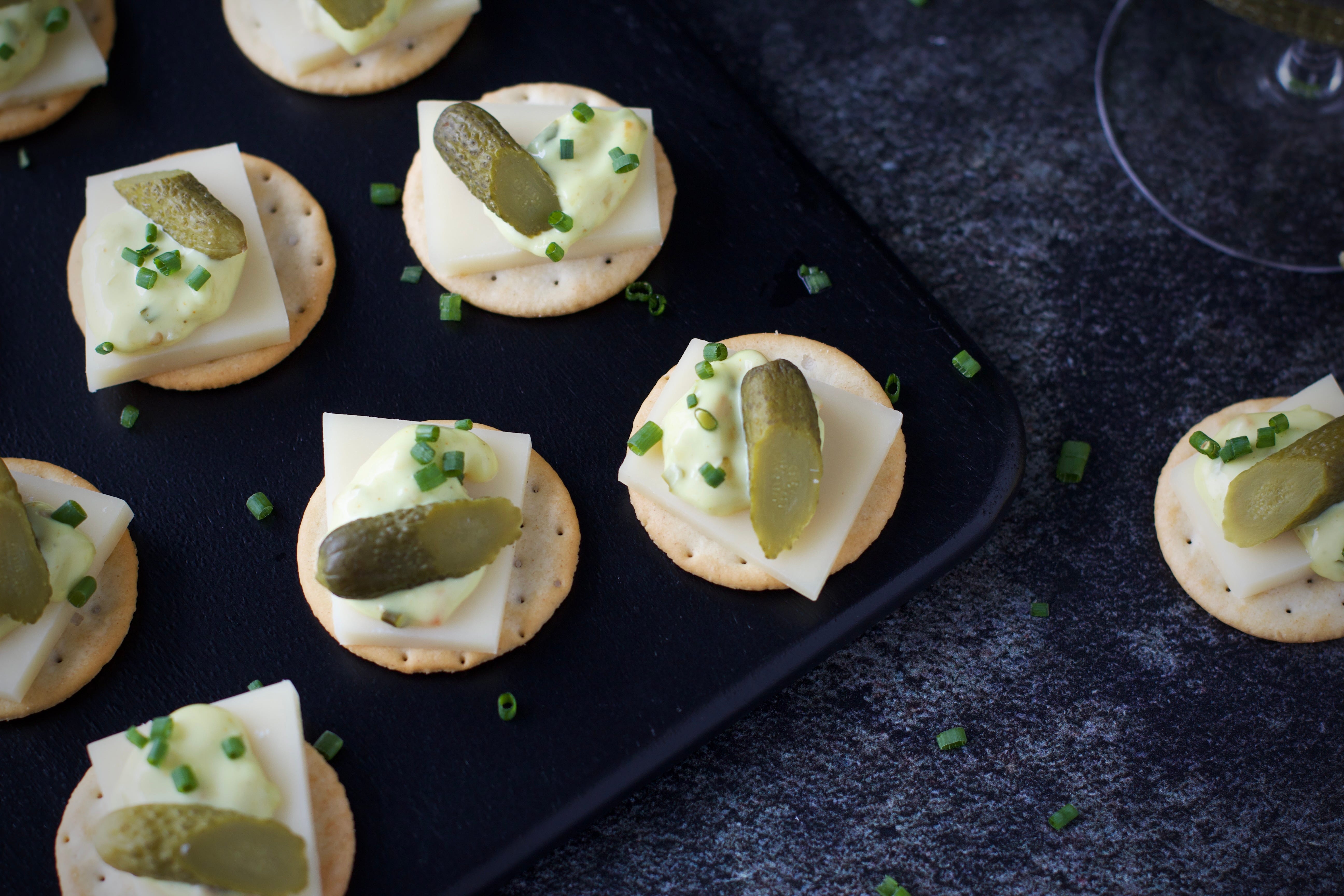 Kex med Gruyère och remouladsås – g... | CakeByMary | Allt om Mat