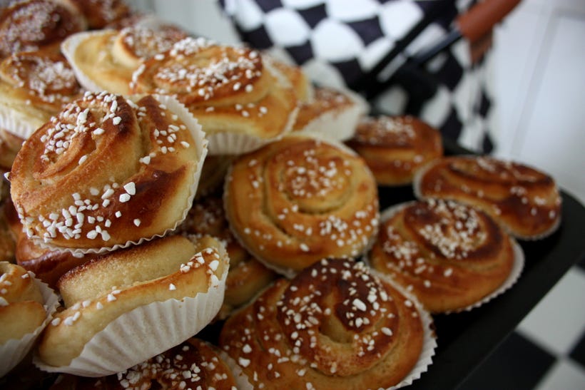 Bullar med mandelmassa | Madame Edith | Allt om Mat