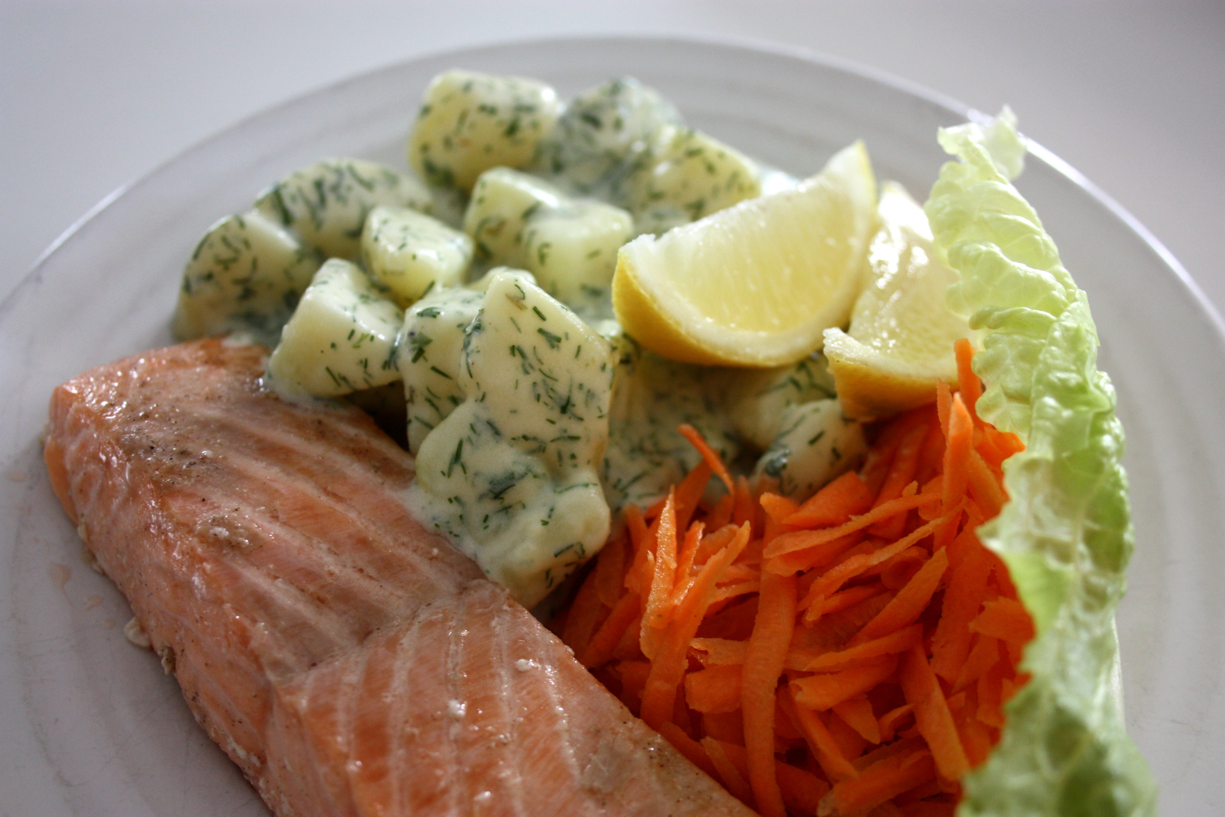 Lax med dillstuvad potatis | Madame Edith | Allt om Mat