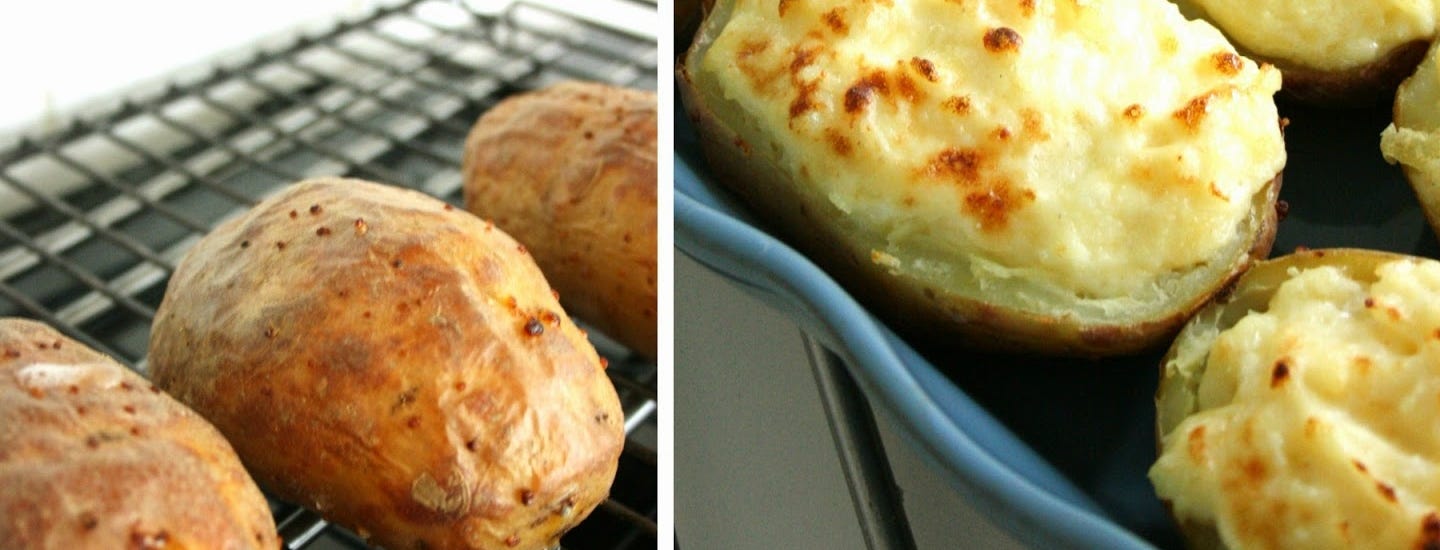 Ostgratinerad bakpotatis | Madame Edith | Allt om Mat