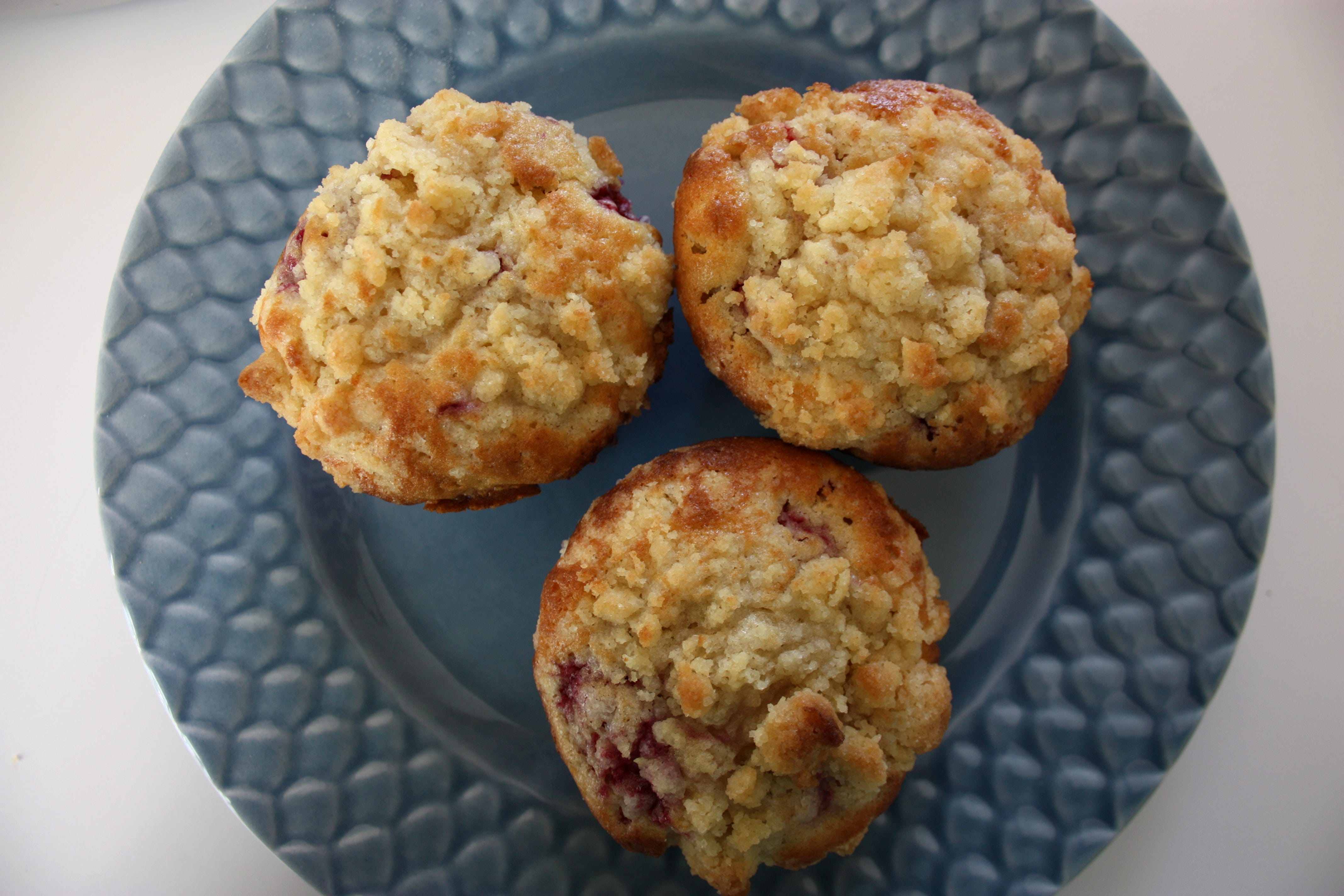Hallonmuffins med topping | Madame Edith | Allt om Mat