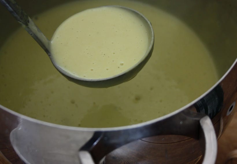 Potatis och purjolökssoppa | Madame Edith | Allt om Mat