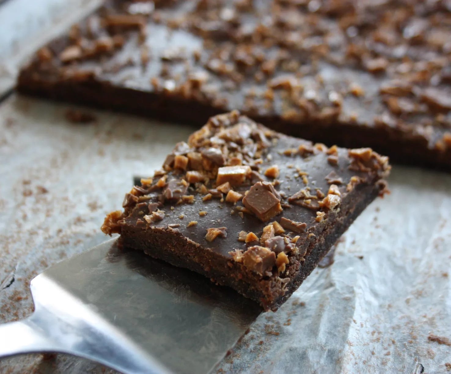 Chokladrutor med Daim | Madame Edith | Allt om Mat