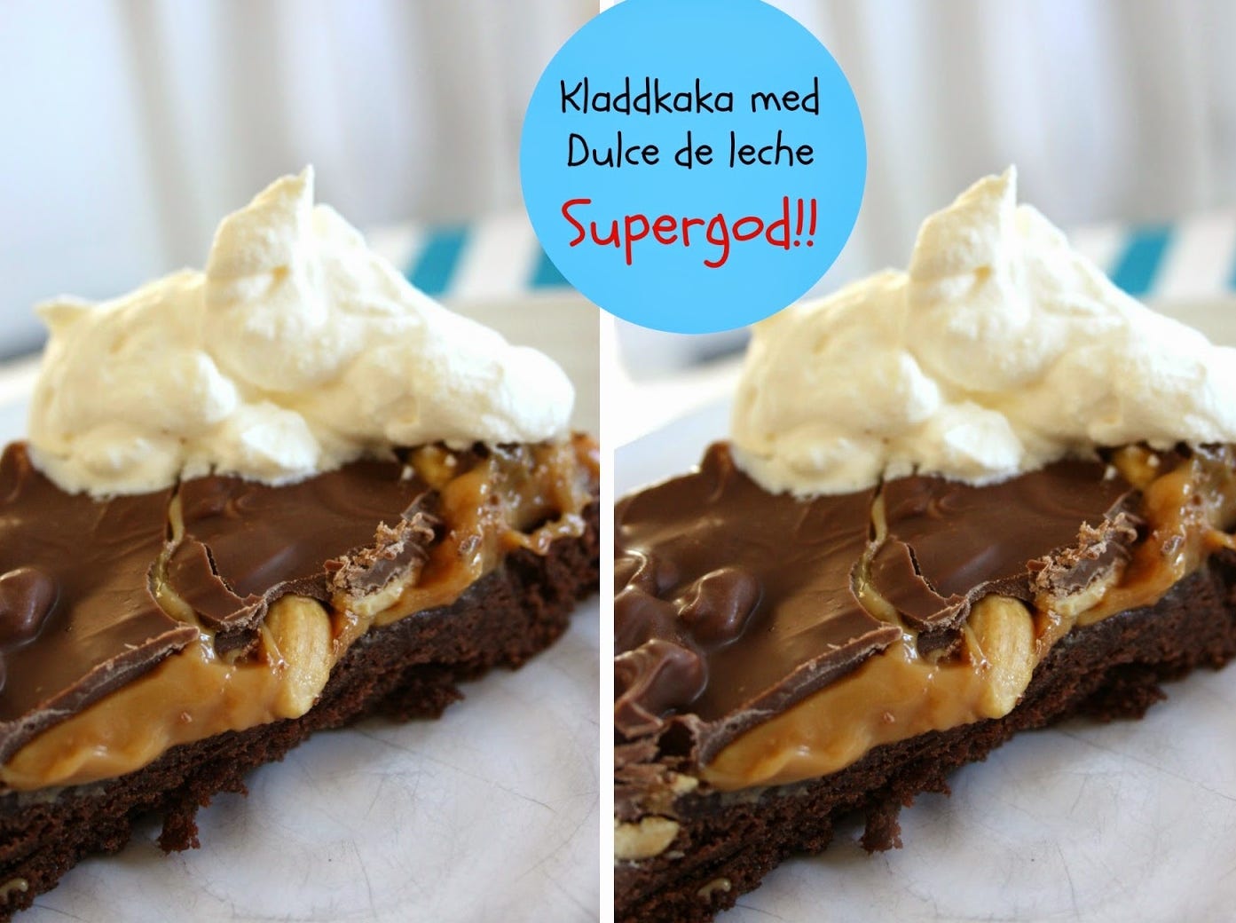 Kladdkaka med dulce de leche | Madame Edith | Allt om Mat