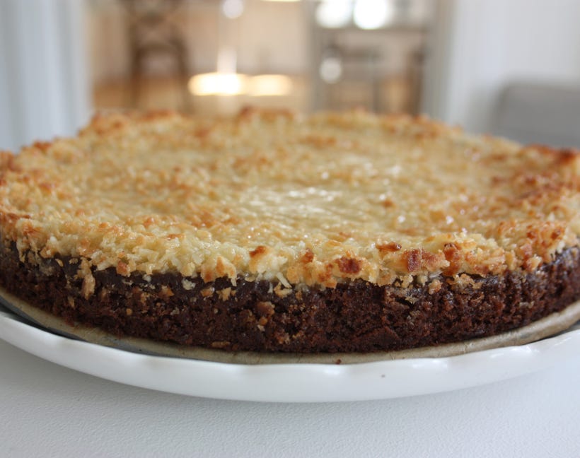 Världens godaste kokostoscakladdkaka | Madame Edith | Allt om Mat