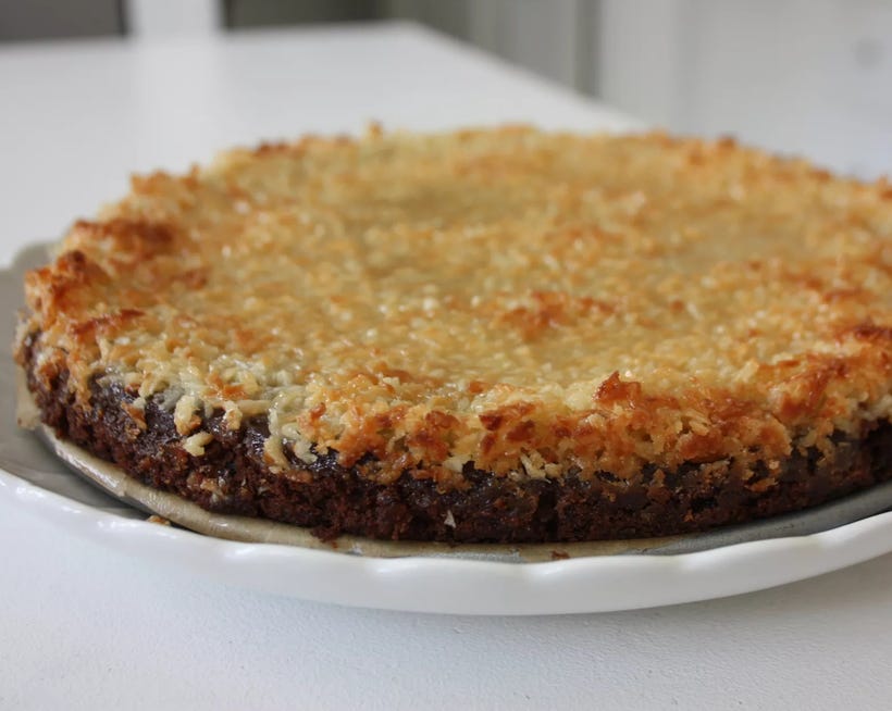 Världens godaste kokostoscakladdkaka | Madame Edith | Allt om Mat