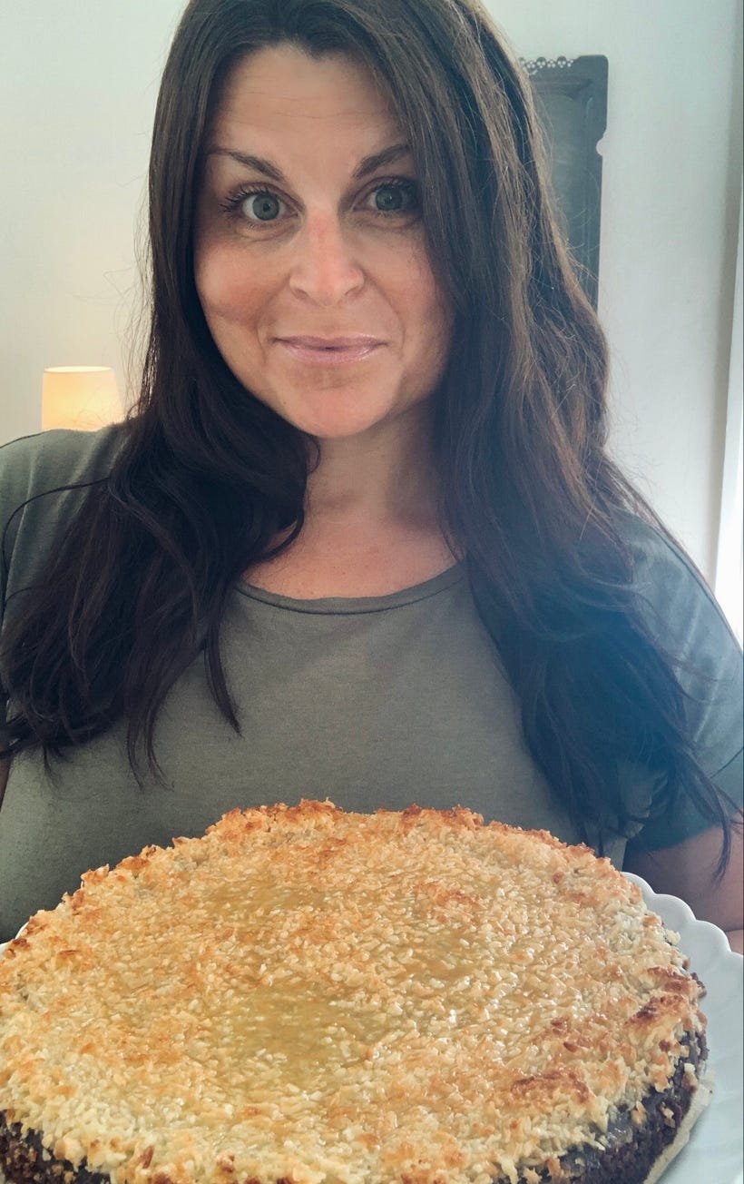 Världens godaste kokostoscakladdkaka | Madame Edith | Allt om Mat