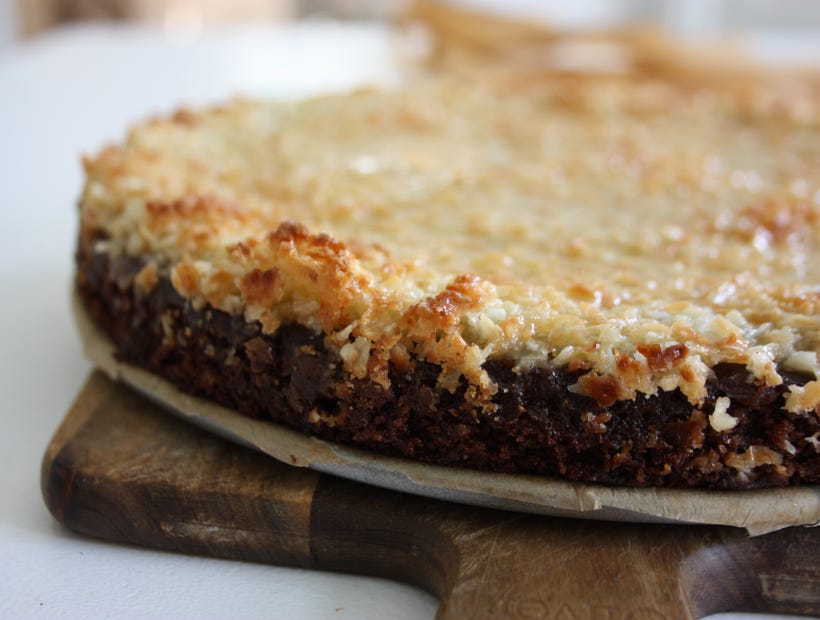 Världens godaste kokostoscakladdkaka | Madame Edith | Allt om Mat