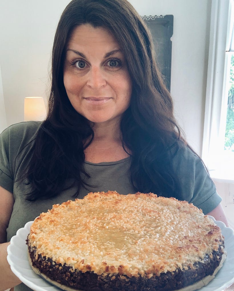 Världens godaste kokostoscakladdkaka | Madame Edith | Allt om Mat