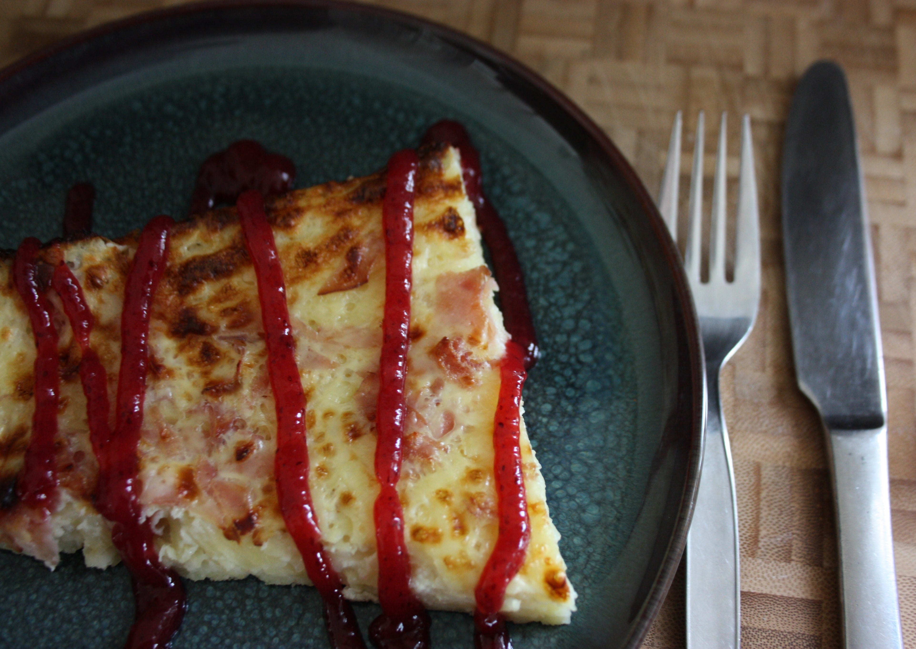 Potatispannkaka med skinka | Madame Edith | Allt om Mat