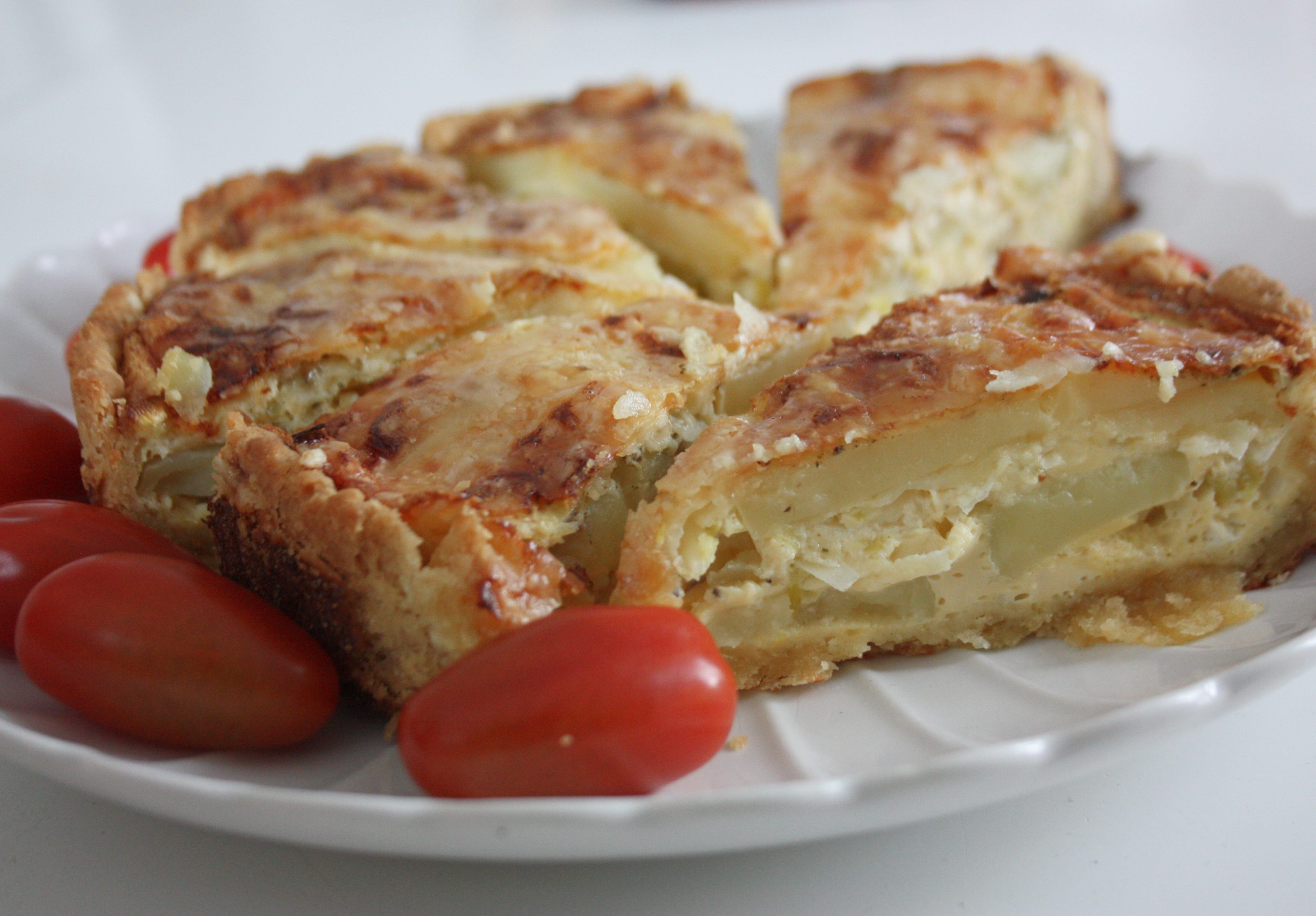 Potatis och purjolöksspaj | Madame Edith | Allt om Mat