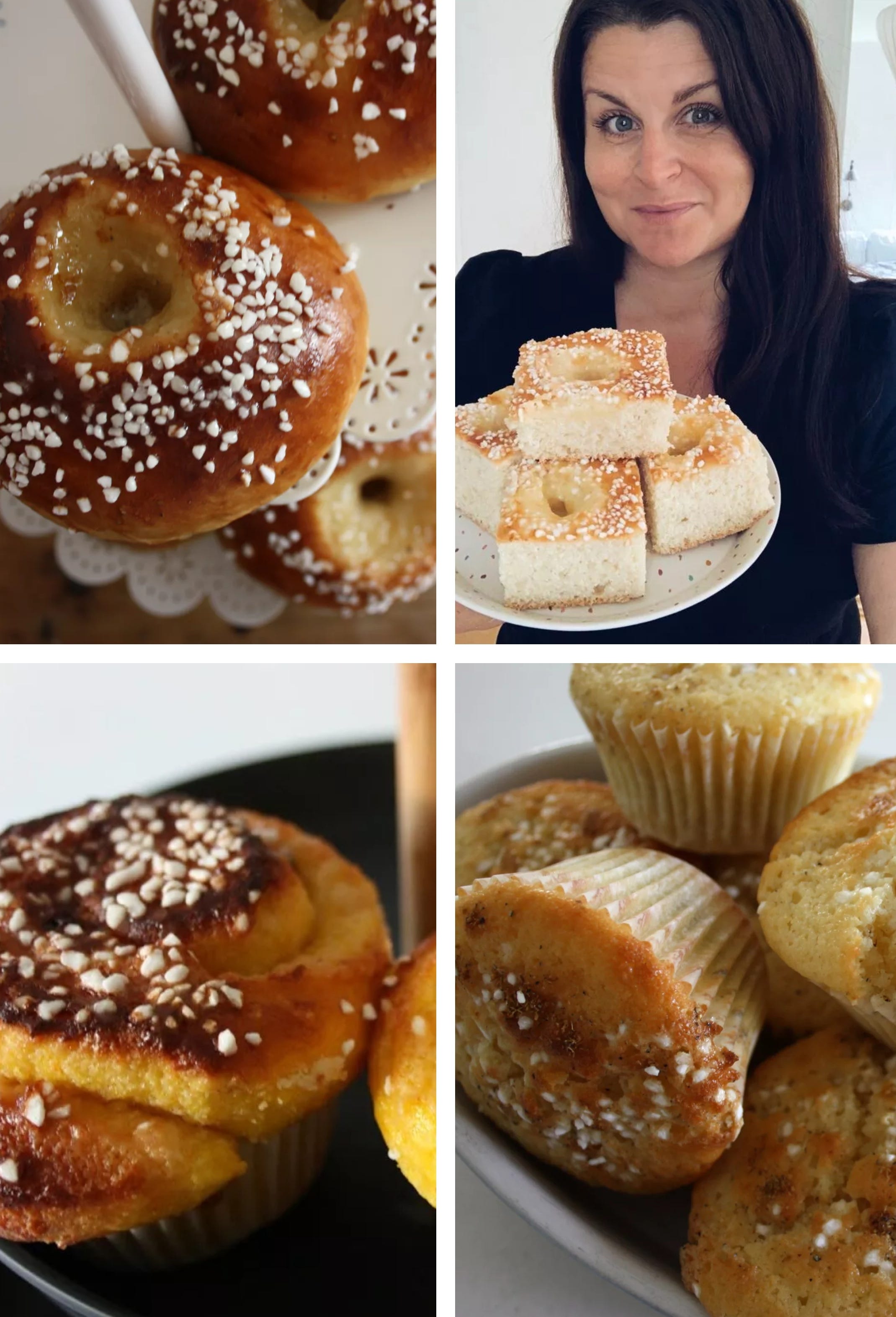 Goda bullar med mandelmassa | Madame Edith | Allt om Mat