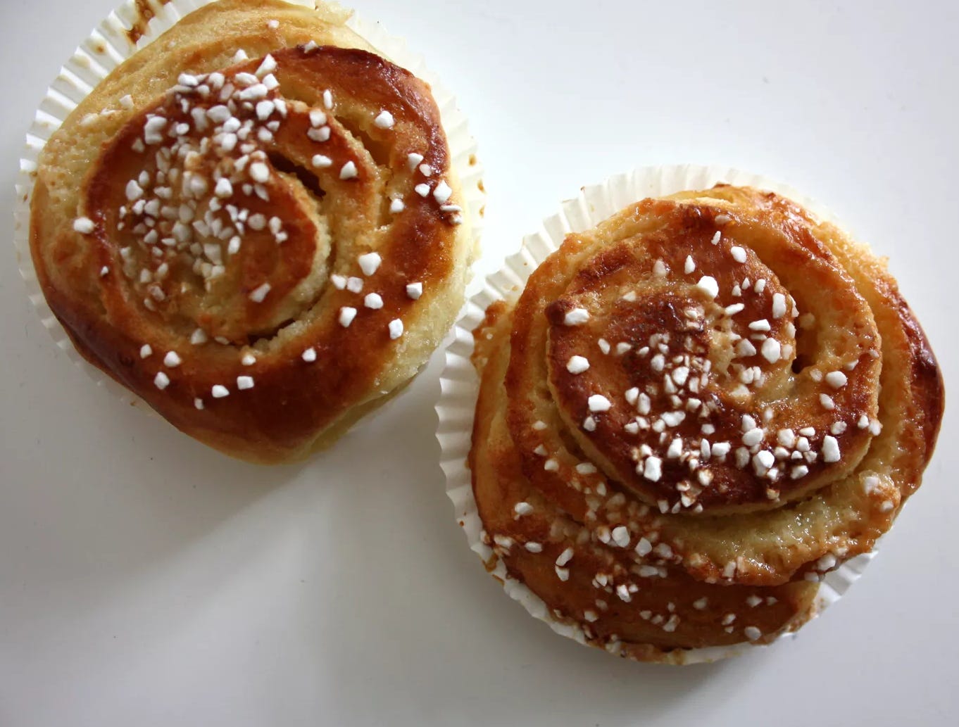 Goda bullar med mandelmassa | Madame Edith | Allt om Mat