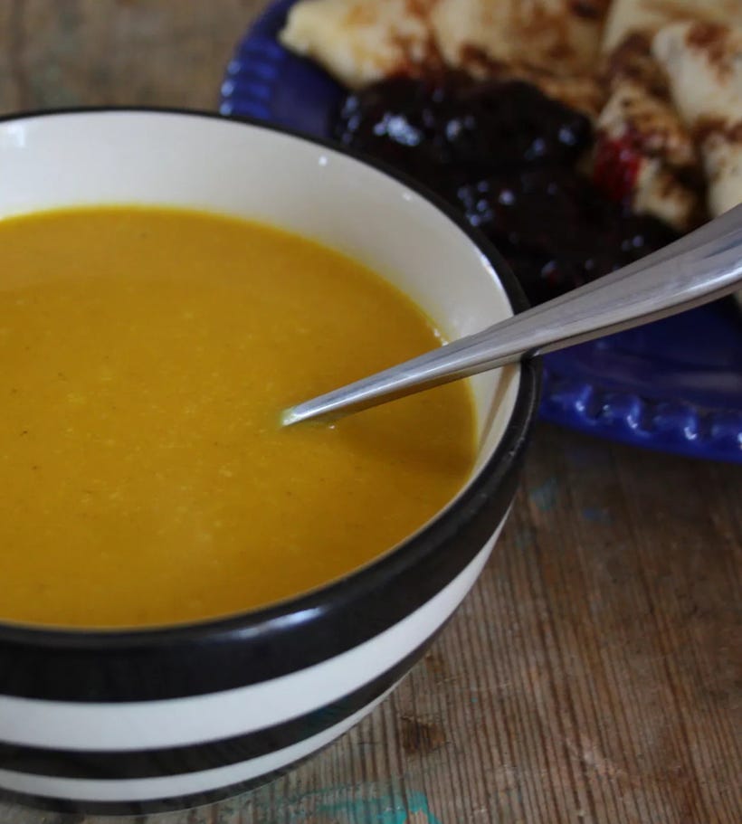 Morotssoppa med kokos | Madame Edith | Allt om Mat