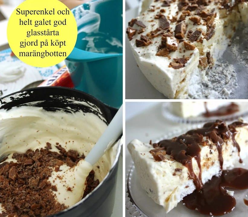 Glasstårta med daim | Madame Edith | Allt om Mat