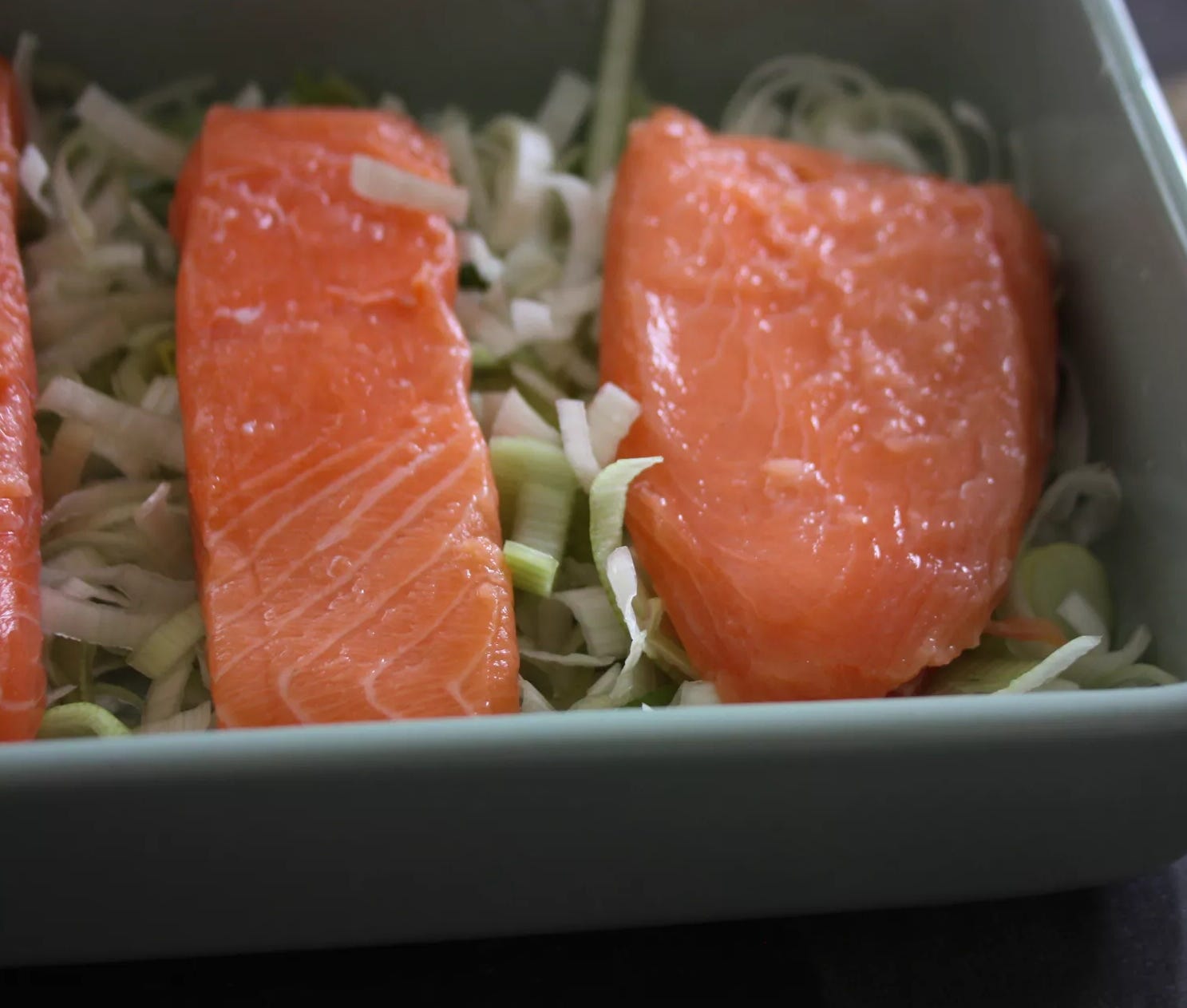 Lax med purjolök | Madame Edith | Allt om Mat