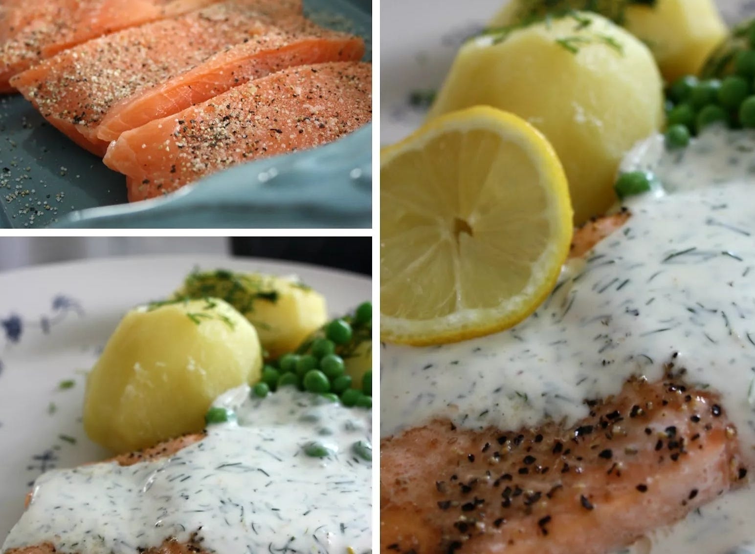 Lax med citronsås | Madame Edith | Allt om Mat