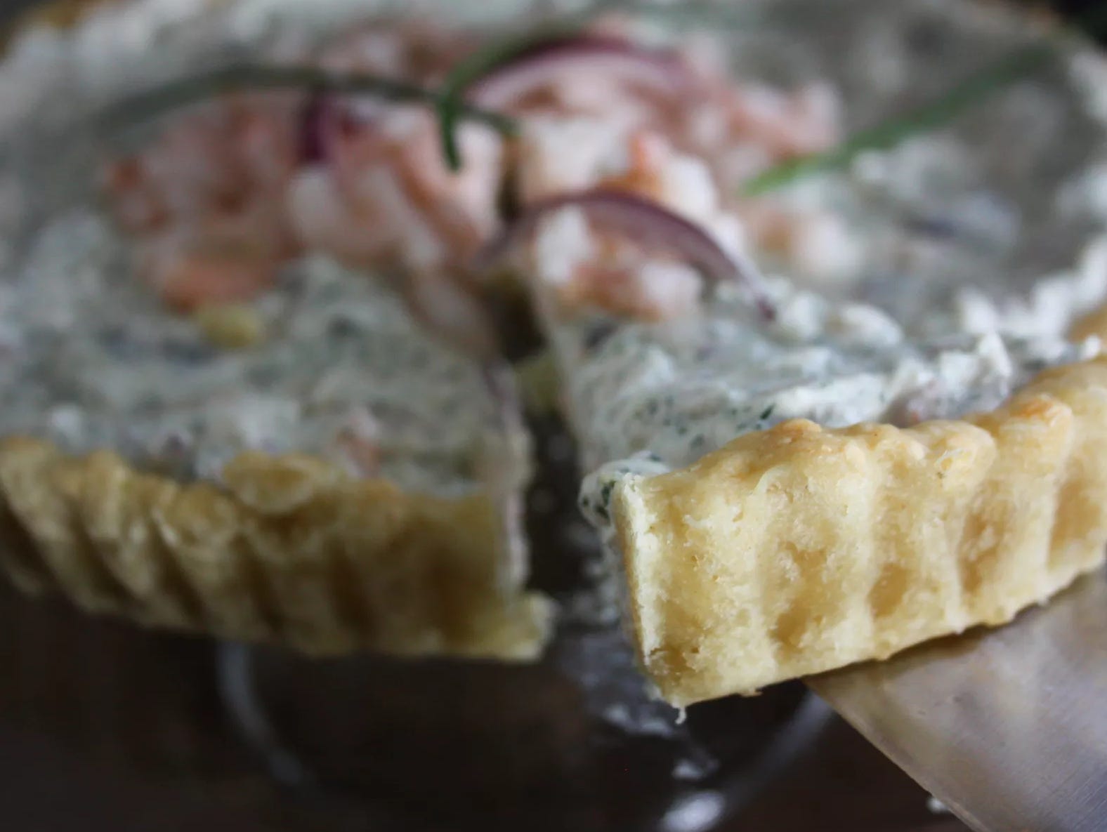 Paj med räkor | Madame Edith | Allt om Mat