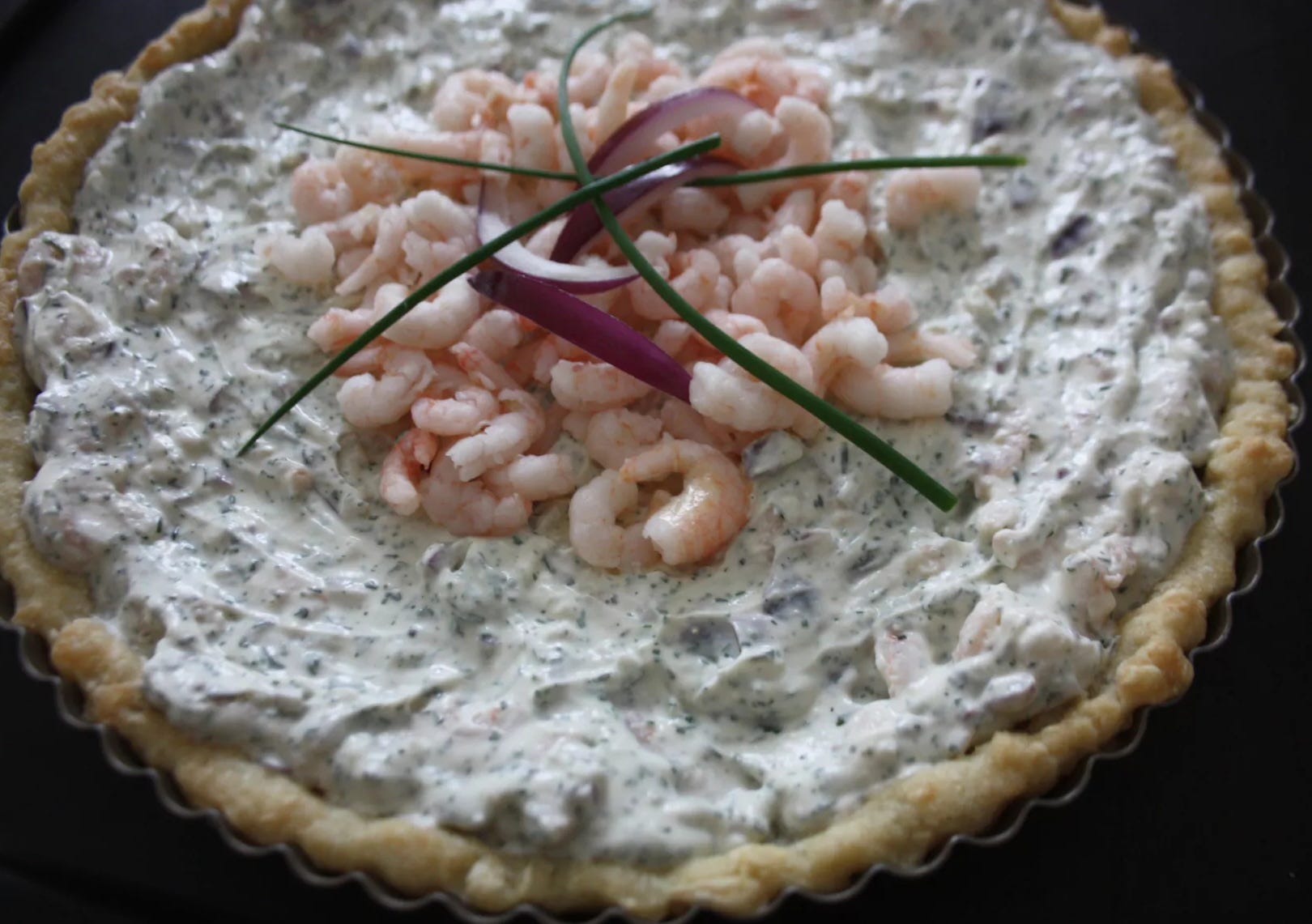 Paj med räkor | Madame Edith | Allt om Mat