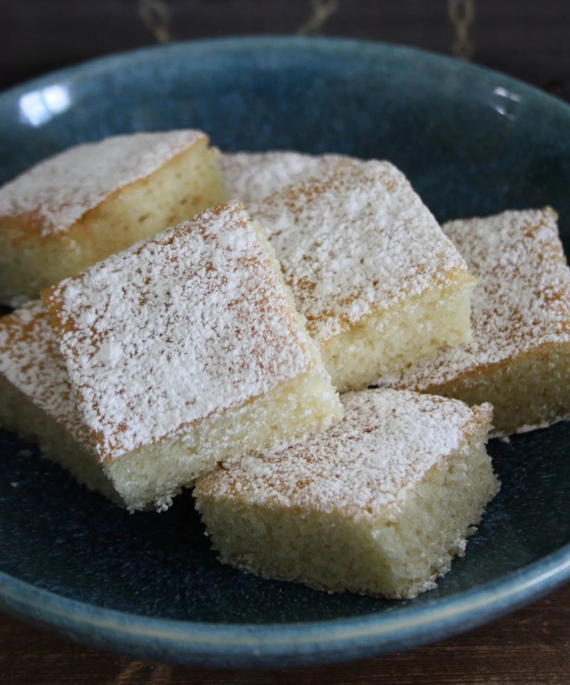 Sockerkaka i rutor | Madame Edith | Allt om Mat