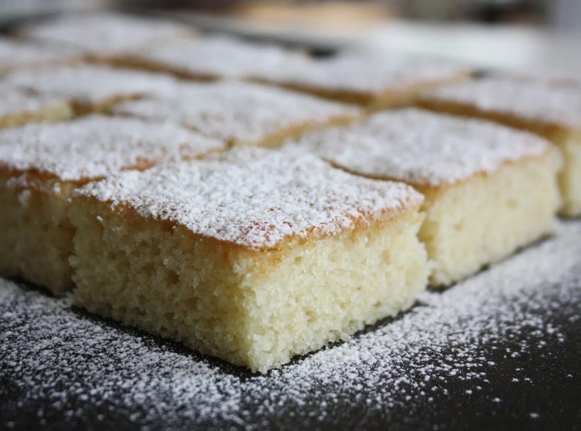 Sockerkaka i rutor | Madame Edith | Allt om Mat