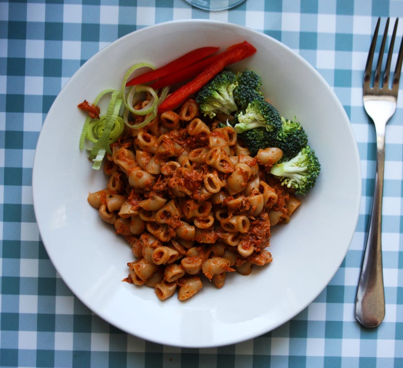 God tonfiskpasta med tonfisk och ... | Madame Edith | Allt om Mat