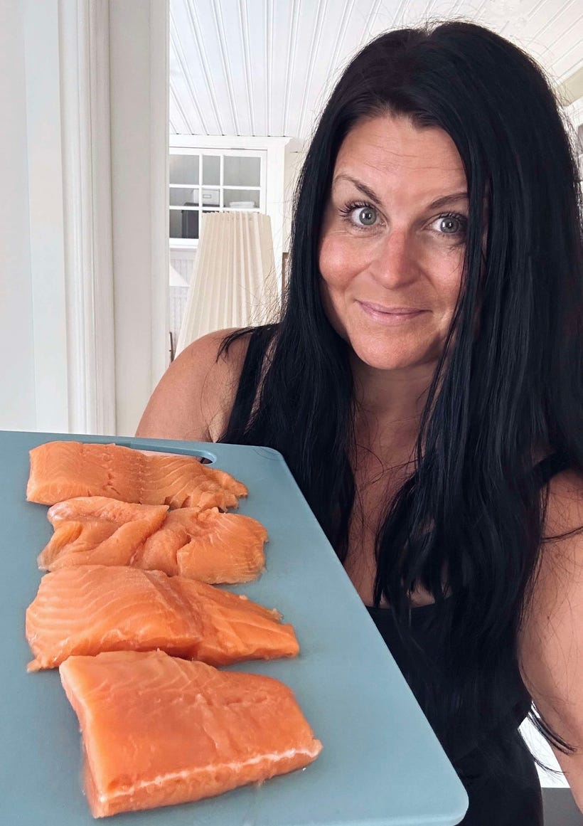 Laxgratäng med purjolök | Madame Edith | Allt om Mat