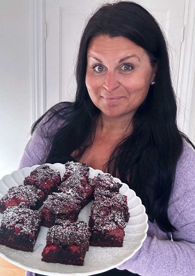 Recept på goda chokladrutor med h... | Madame Edith | Allt om Mat