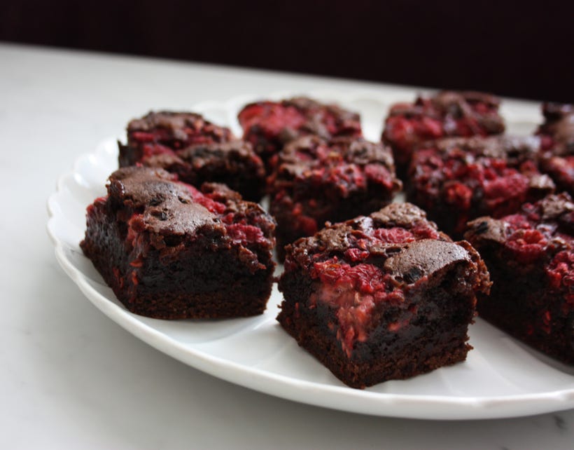 Recept på goda chokladrutor med h... | Madame Edith | Allt om Mat