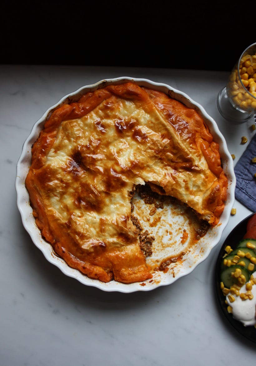 Enkel och god tacopaj med färdig ... | Madame Edith | Allt om Mat