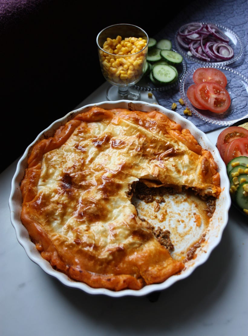 Enkel och god tacopaj med färdig ... | Madame Edith | Allt om Mat