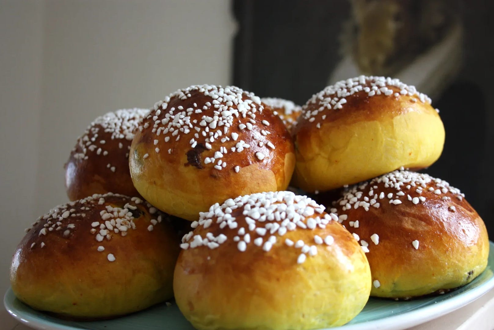 Madeleines saftiga saffransbullar... | Madame Edith | Allt om Mat