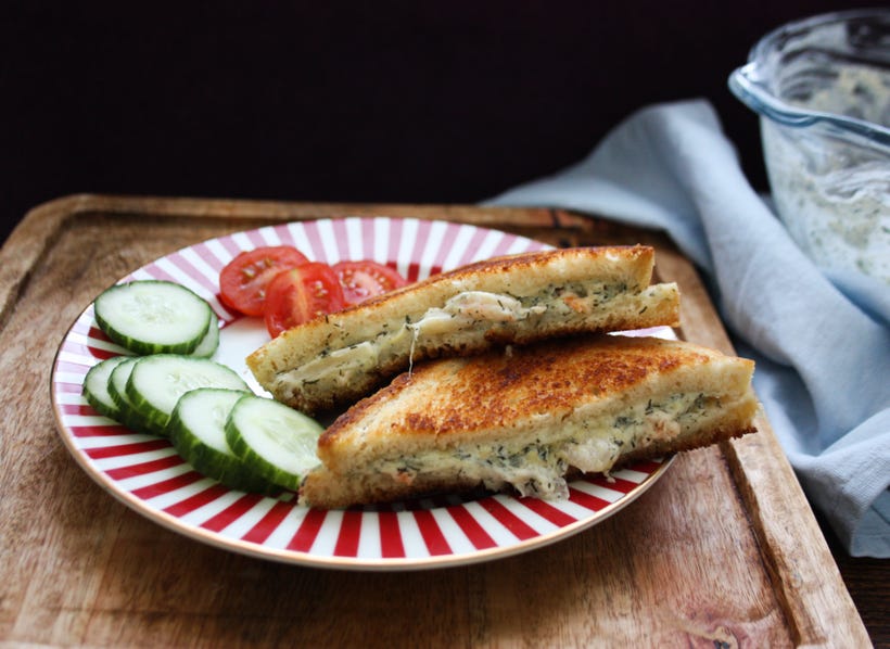 Räktoast är goda varma mackor med... | Madame Edith | Allt om Mat