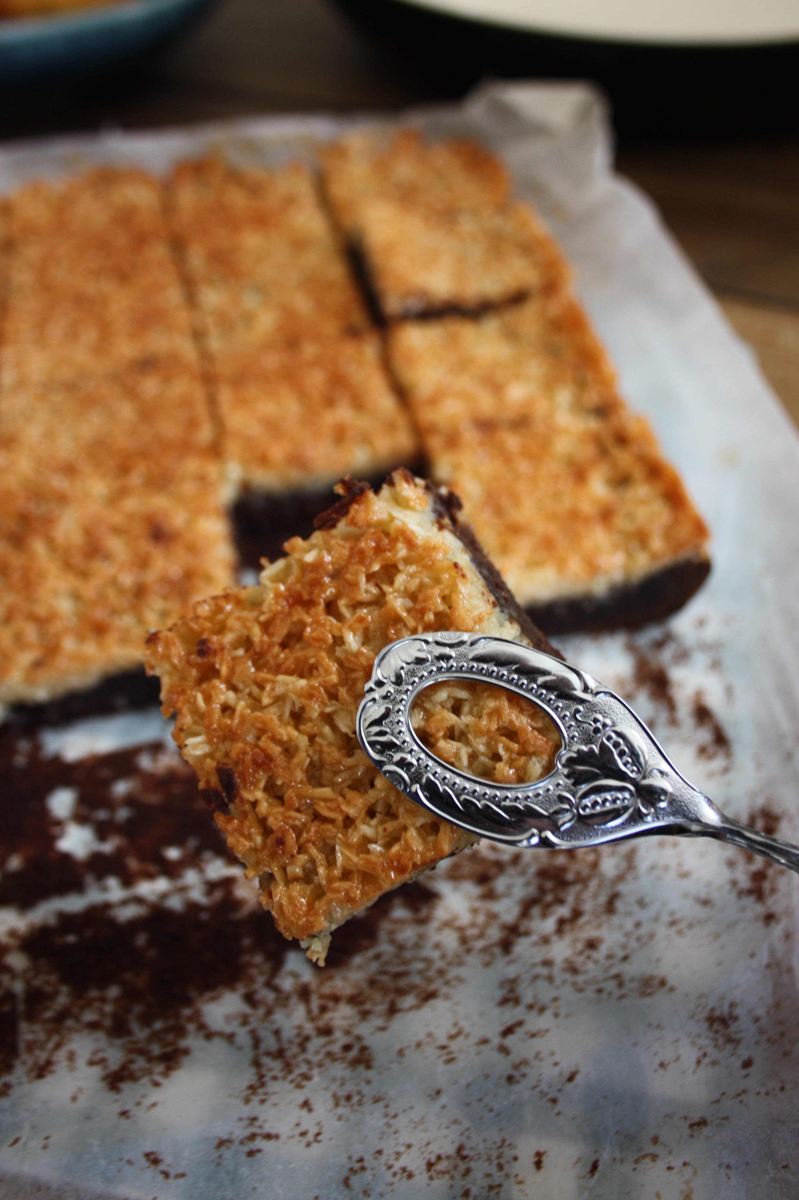 Brownie med kokostosca blir en go... | Madame Edith | Allt om Mat