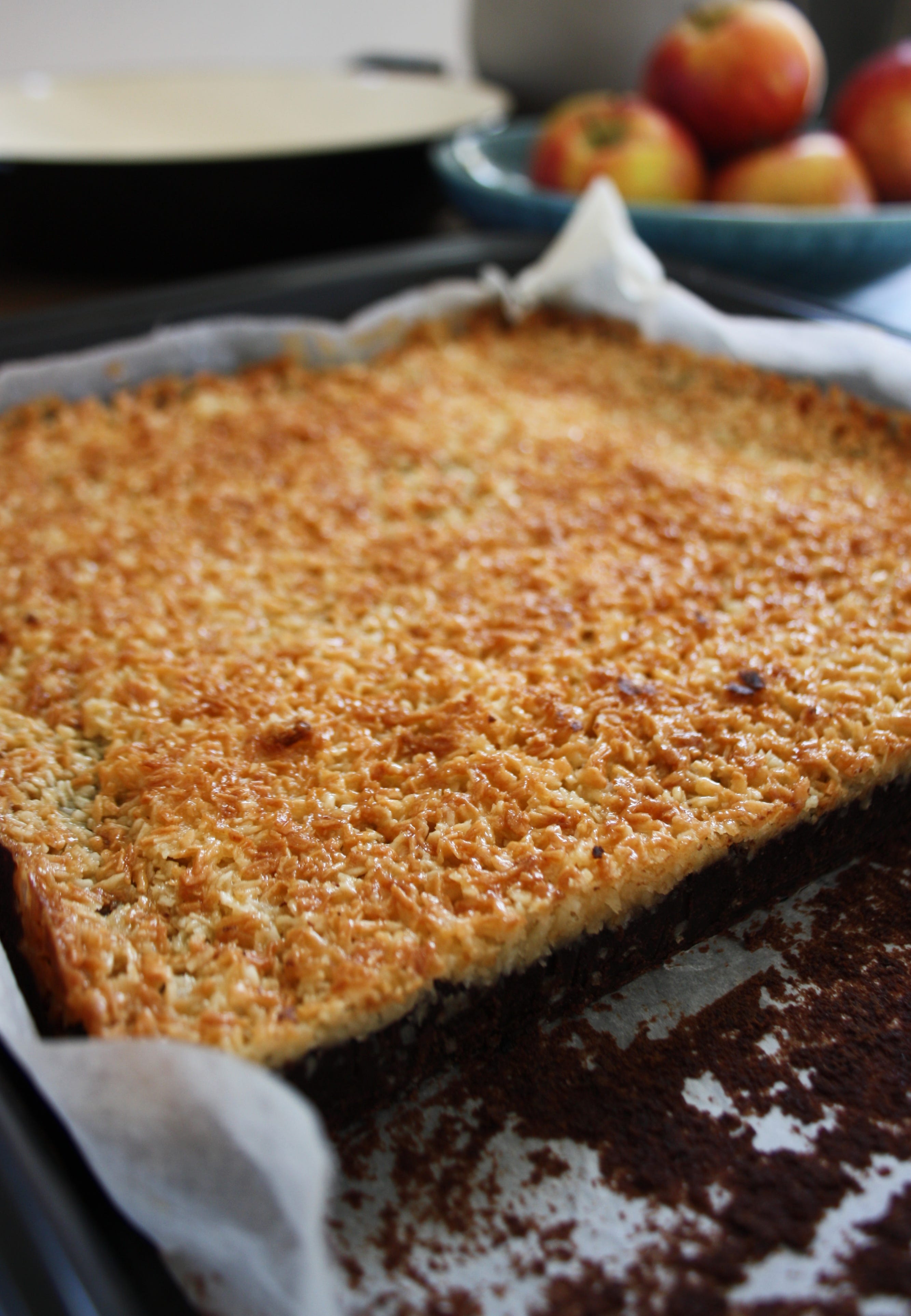 Brownie med kokostosca blir en go... | Madame Edith | Allt om Mat