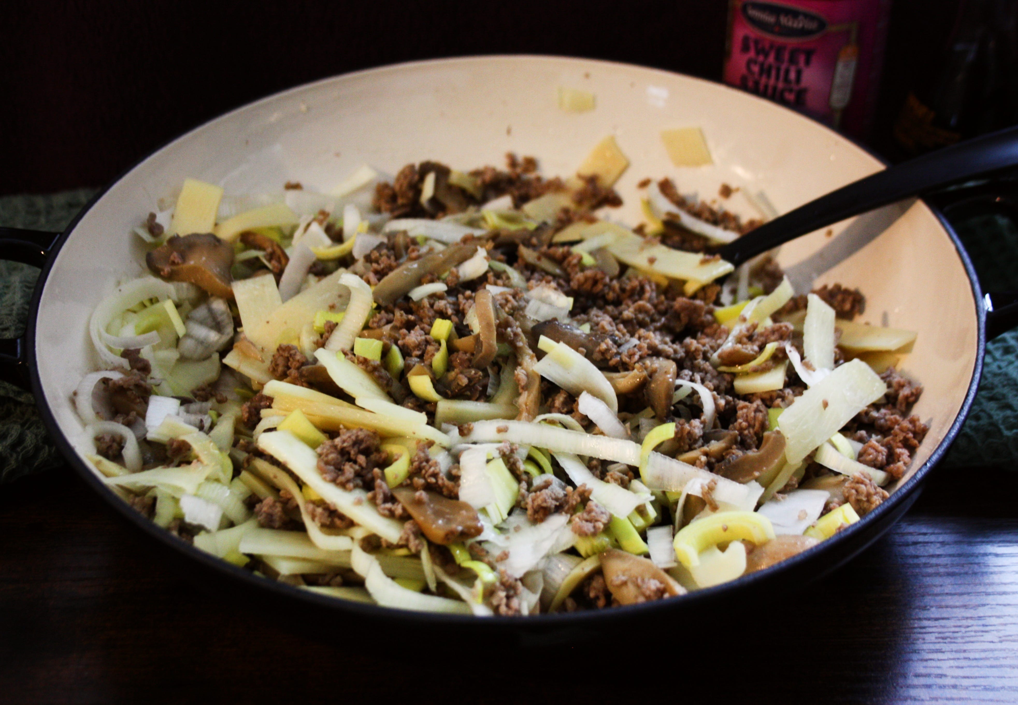 Snabb köttfärsgryta med bambuskott | Madame Edith | Allt om Mat