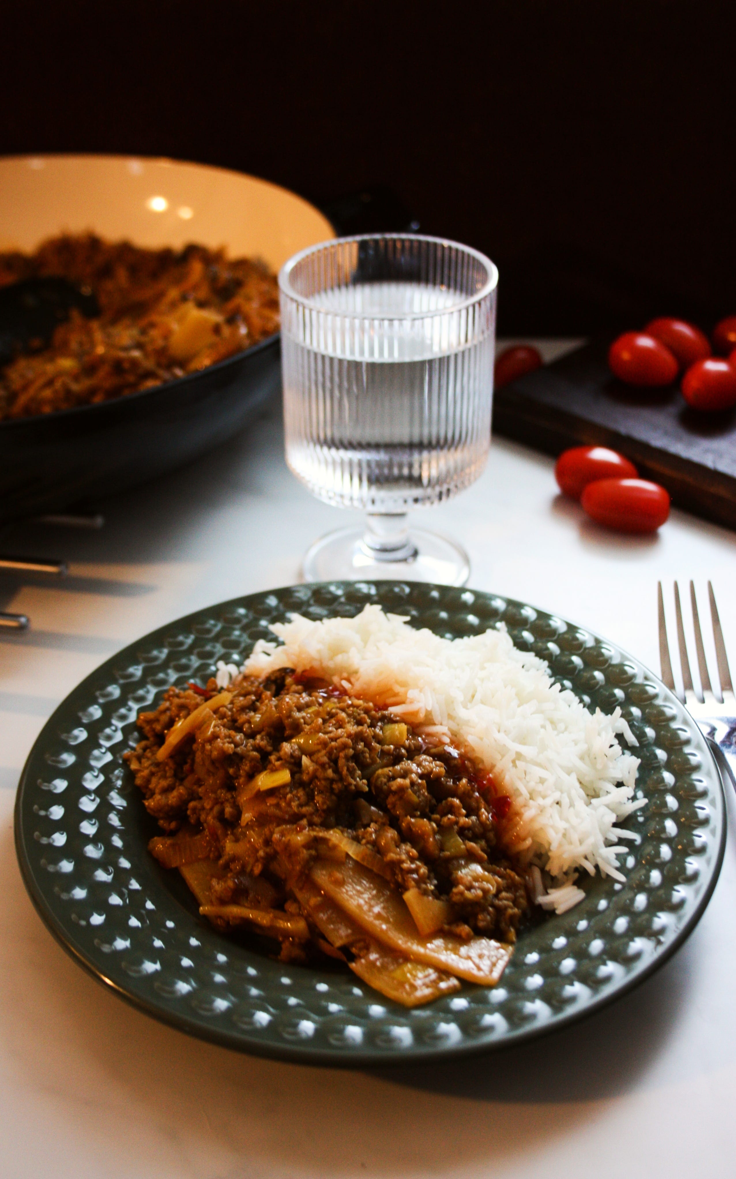 Snabb köttfärsgryta med bambuskott | Madame Edith | Allt om Mat