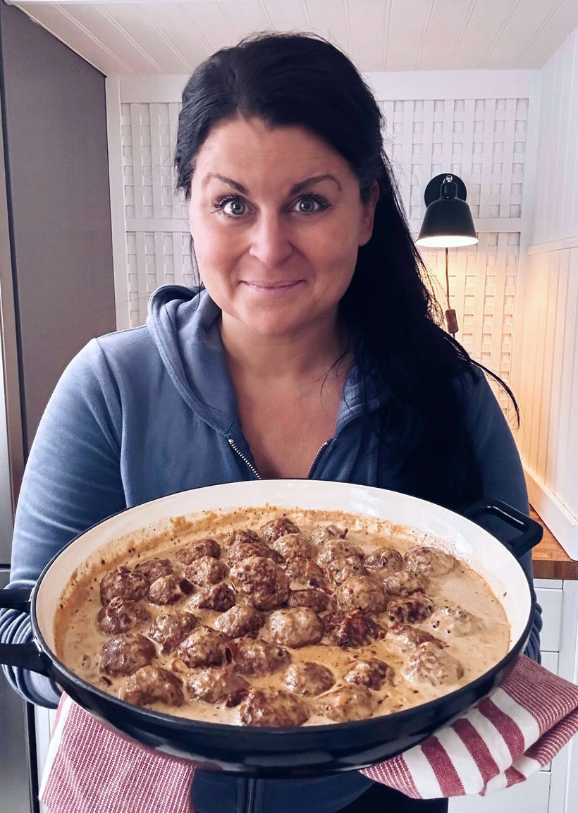 Marry me köttbullar i krämig gräd... | Madame Edith | Allt om Mat