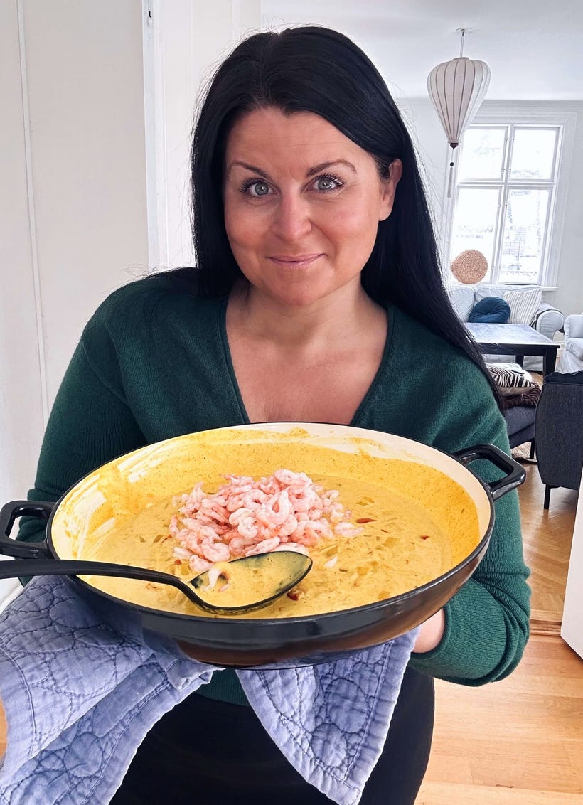 Madeleines topprecept på heta räk... | Madame Edith | Allt om Mat