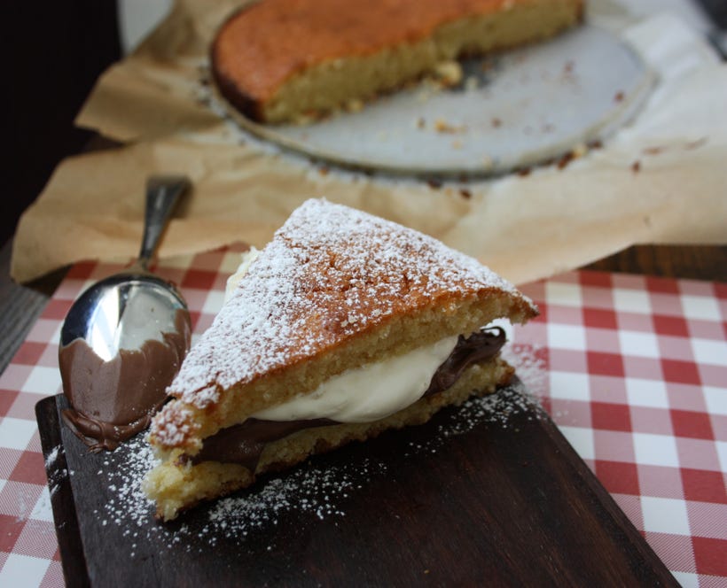 God nutella i sockerkaka blir sup... | Madame Edith | Allt om Mat