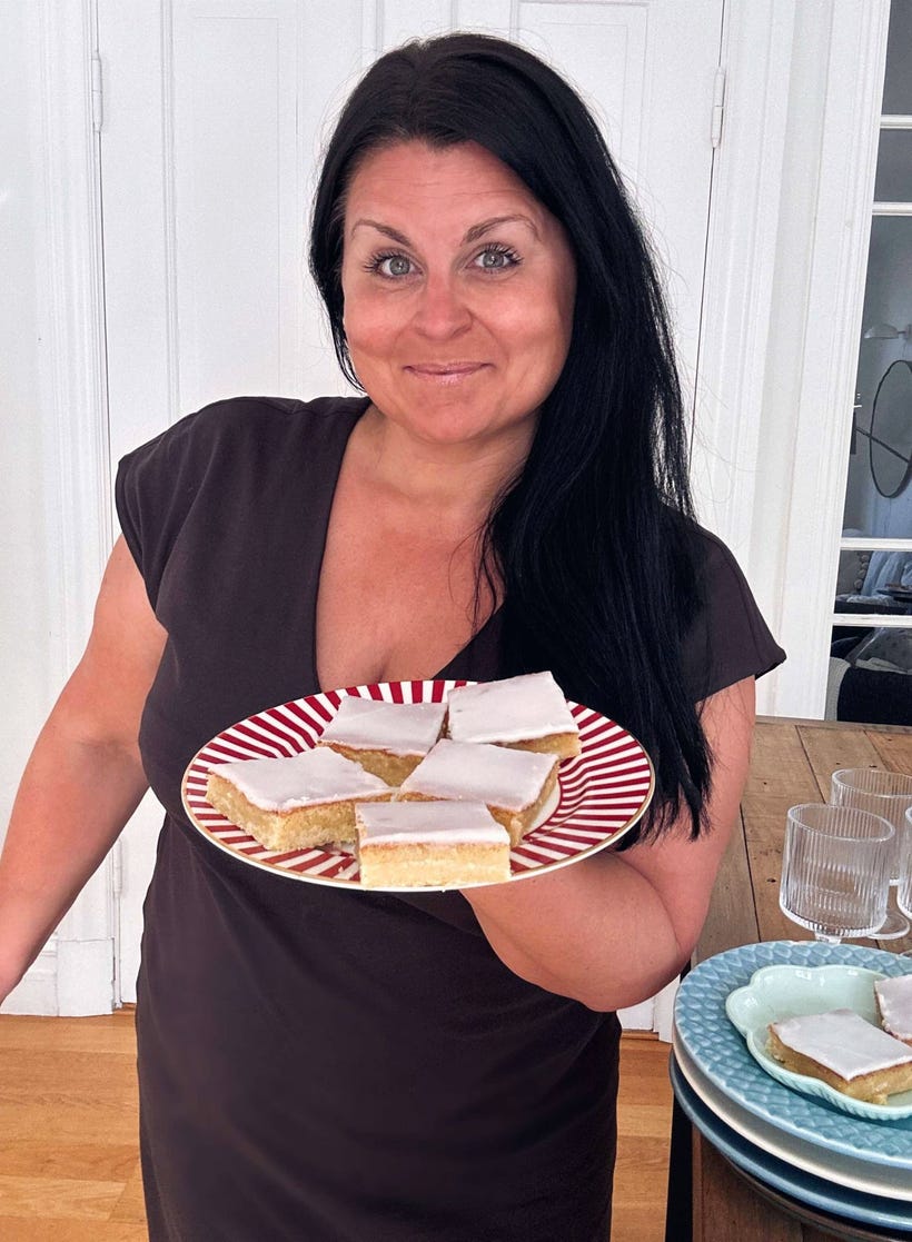 Mazarin i långpanna ger 40 mazari... | Madame Edith | Allt om Mat